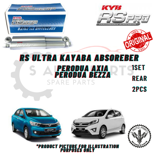 PERODUA AXIA / PERODUA BEZZA (REAR) KAYABA (KYB) RS-ULTRA HEAVY DUTY ...
