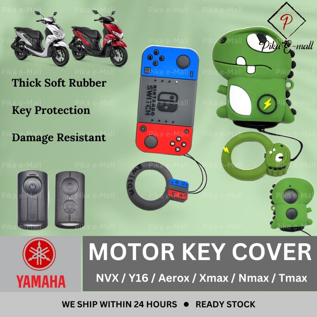 Yamaha Key Cover Cartoon Getah Sarung Remote Kunci Sepeda Yamaha Motor ...