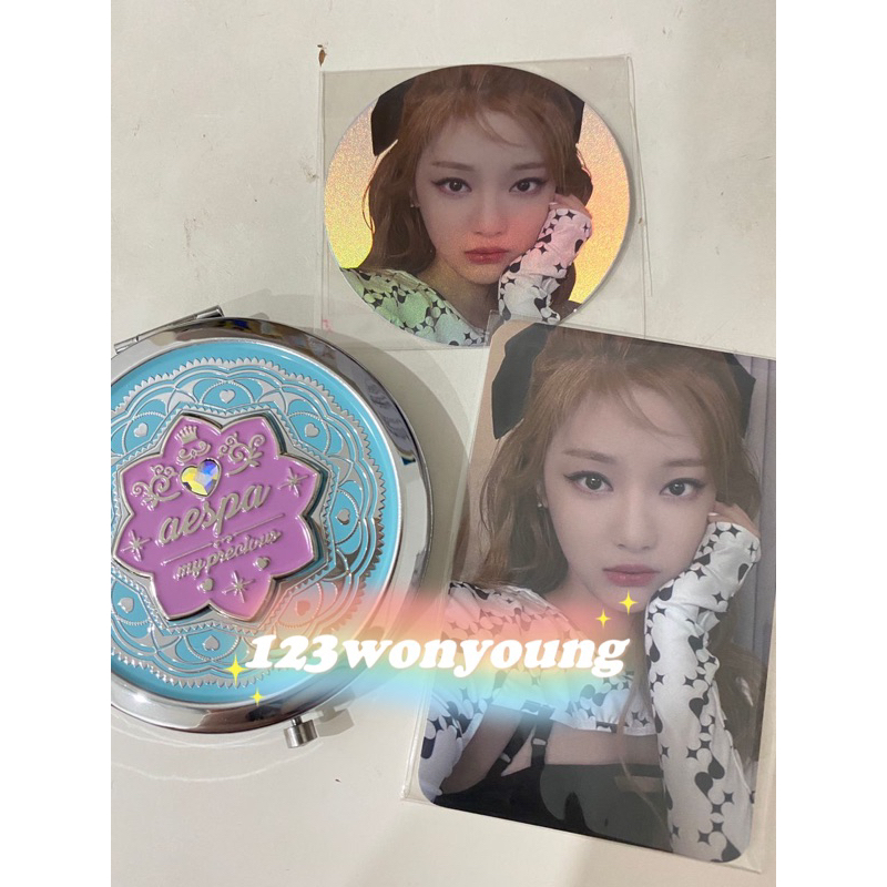 Aespa Ningning Antique Hand Mirror Set | Shopee Malaysia