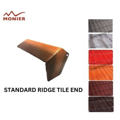 BMI MONIER Standard Ridge Hip Roof Tiles Elabana Fittings Atap Rabung ...