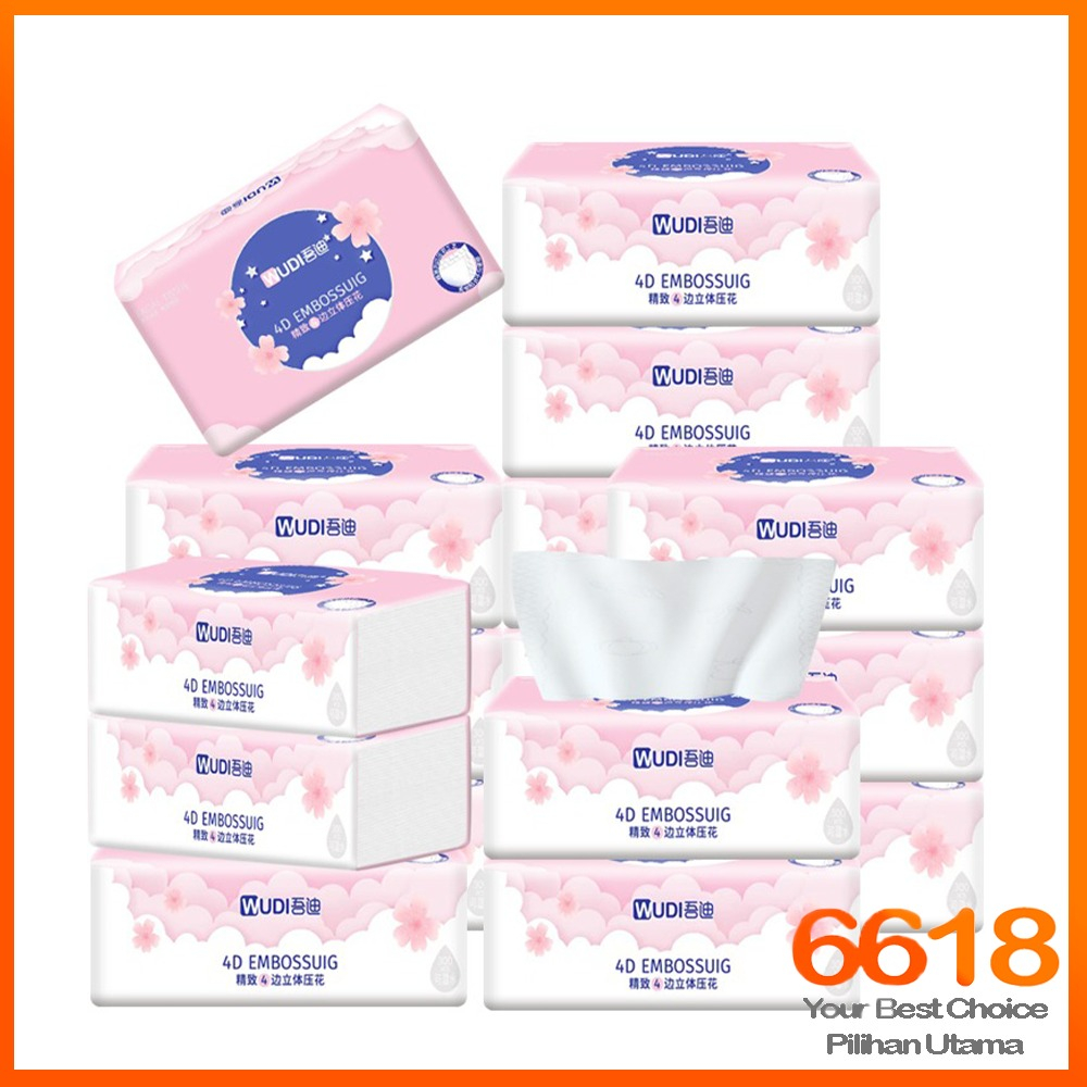 Kertas Tisu 5 lapis Wudi Pink Sakura Tuala Kertas Tebal 5ply Wudi Pink ...