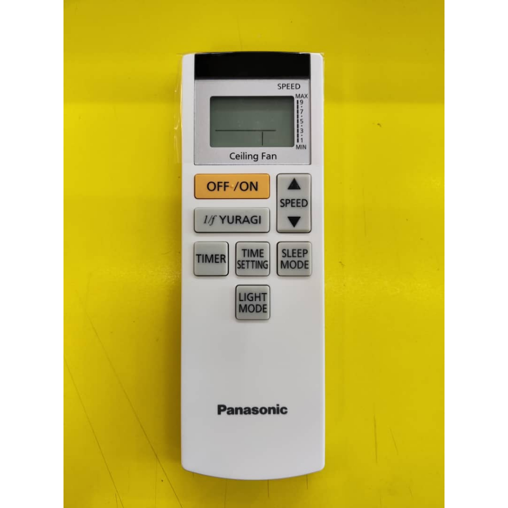 [SPARE PART] PANASONIC ORIGINAL 9 SPEED CEILING FAN REMOTE CONTROL F ...