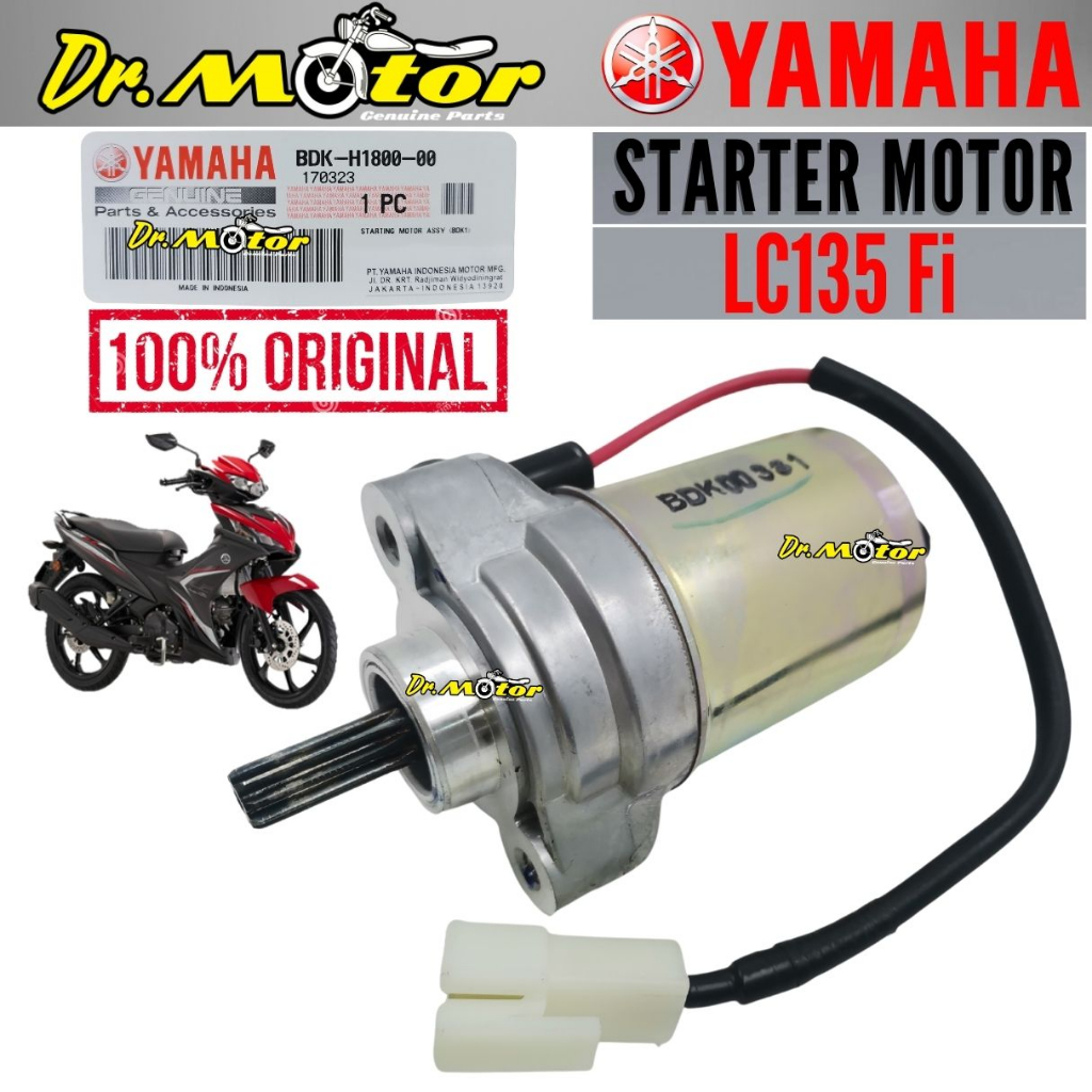YAMAHA LC135 V8 FI LCV8 135LC Starter Motor Stater Moto Startor Engine ...