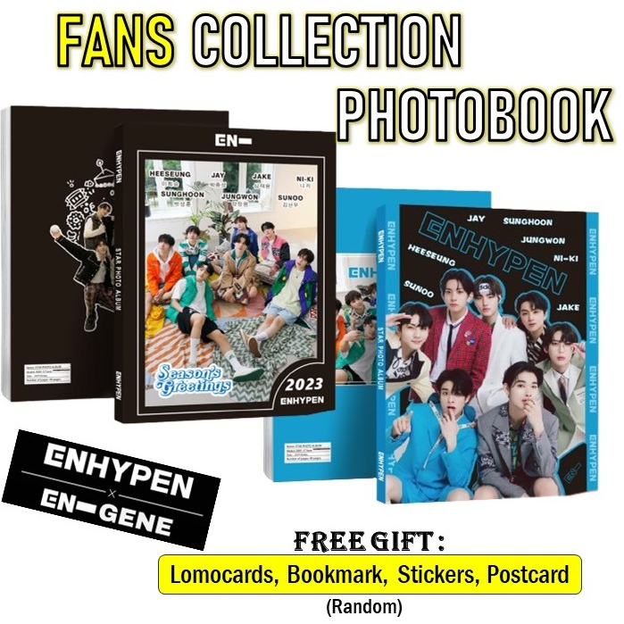Enhypen FANS Photobook. Enhypen Engene Photobook. Fankit Collection ...
