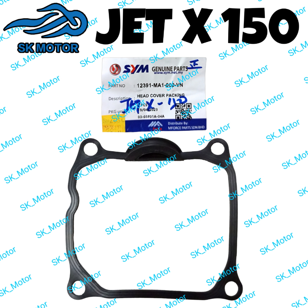 SYM JET X 150 Original Gasket Head Block Head Cover Oring O Ring ...
