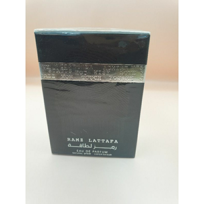 Ramz lattafa Silver Perfume Edp original from Dubai 100ml original ...