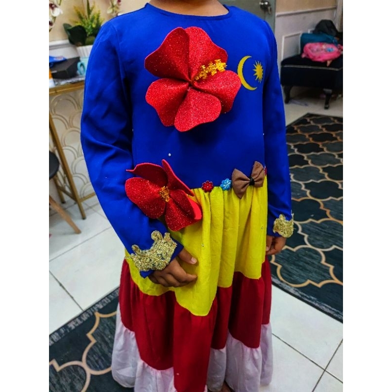 PIN BUNGA RAYA SEMPENA BAJU MERDEKA KANAK-KANAK PERINGKAT SEKOLAH ...