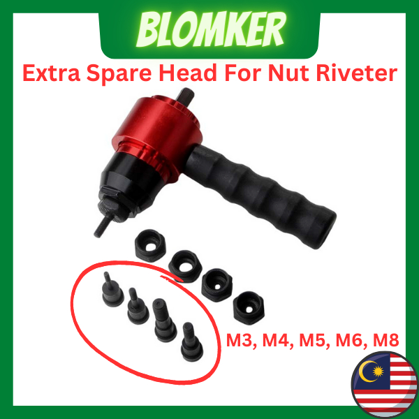 Extra Spare Head for Cordless Nut Riveter | Shopee Malaysia