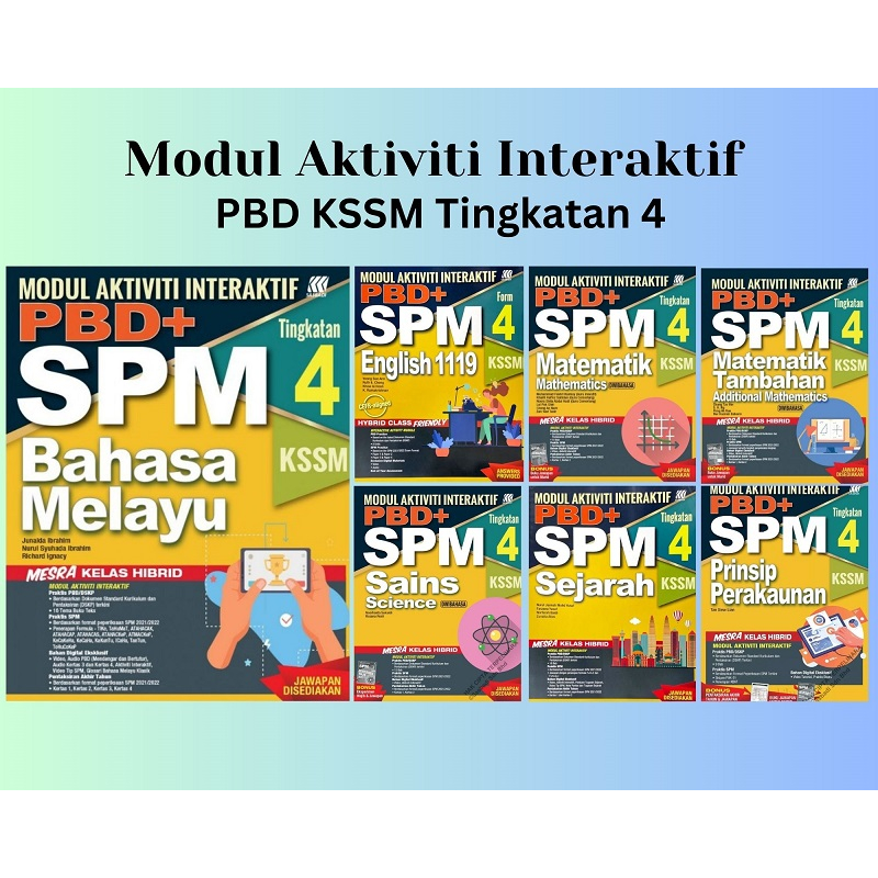 SASBADI - Modul Aktiviti Interaktif PBD KSSM Tingkatan 4 | Shopee Malaysia