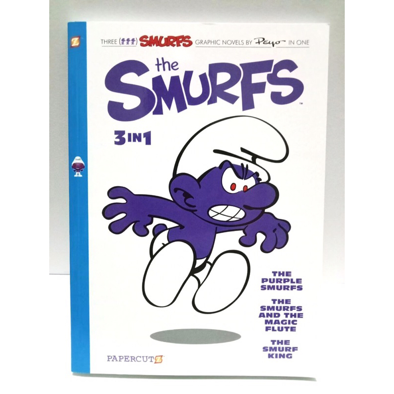 THE SMURFS Novel Comic (3 in 1 LIMITED EDITION) English Version ...