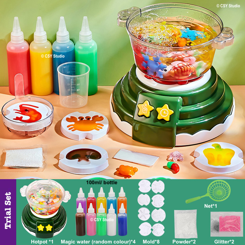 Diy Toys Magic Water Elf Jelly Water Scape Mainan Diy Sea Creatures Toy ...