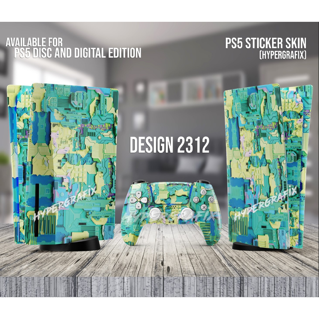 PS5 PLAYSTATION 5 STICKER SKIN DECAL 2312 | Shopee Malaysia