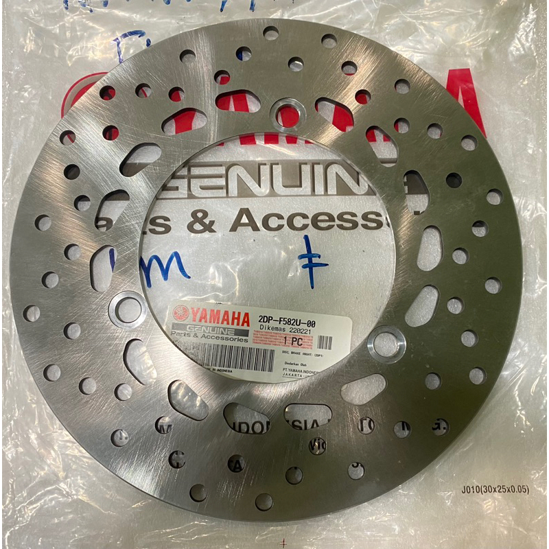 100%ORIGINAL DISK BRAKE PIRING / PLATE FRONT YAMAHA NMAX 150 NVX 155 ...