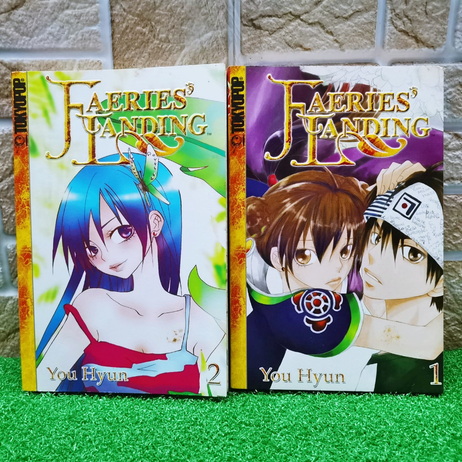 PRELOVED 』Comic "Faeries Landing" Vol.1 & 2 (TOKYOPOP) by You Hyun ...