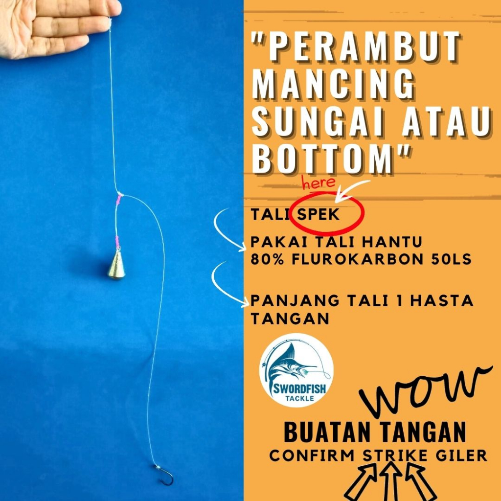 🔥🔥🔥Wowwwww Perambut Sungai atau Bottom main sungai Handmade terbaik ...