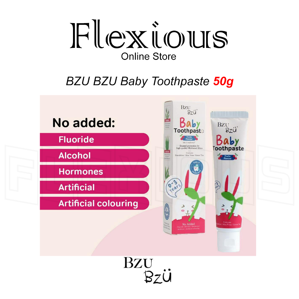 *BZU BZU* Baby Toothpaste 50g | Shopee Malaysia