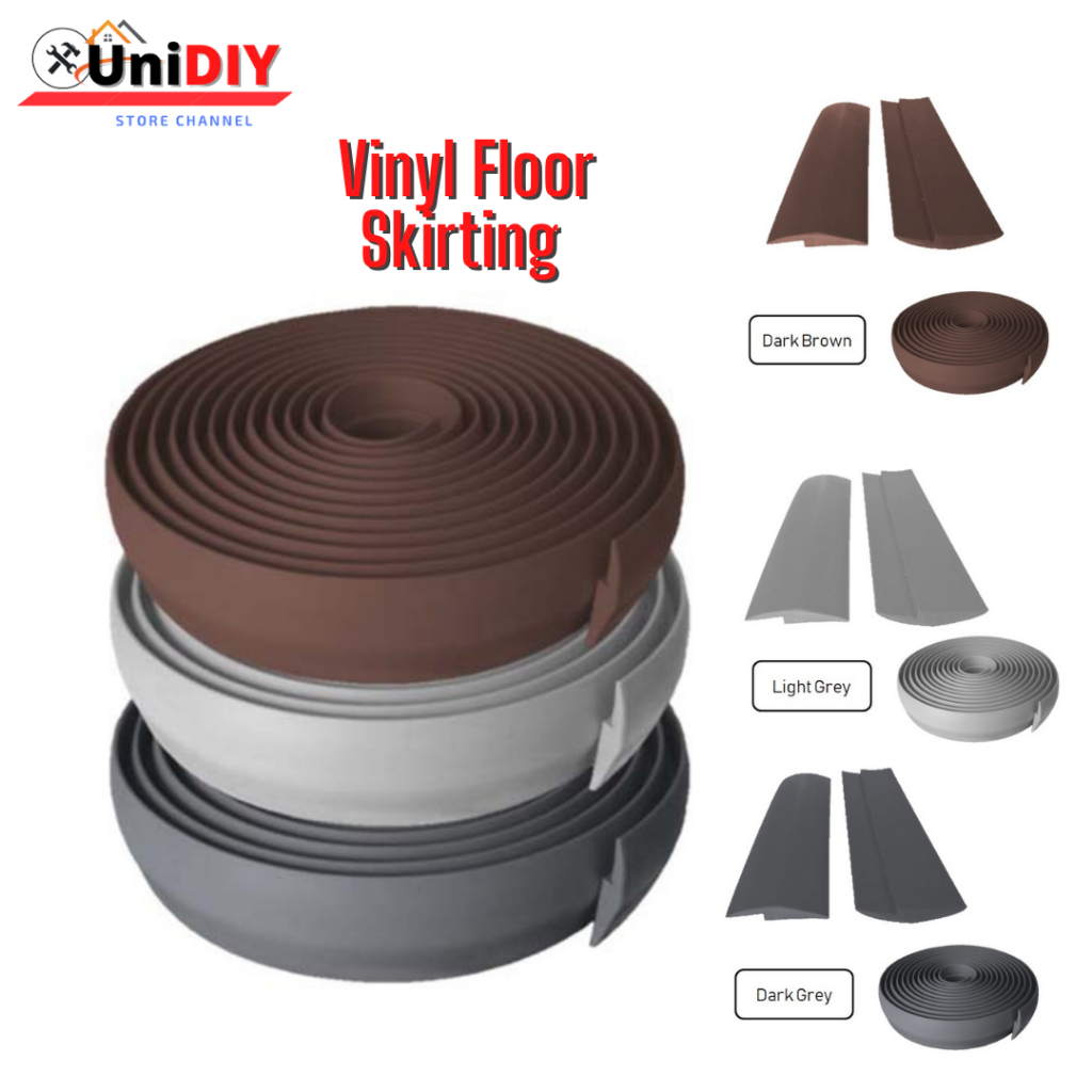 PVC Vinyl Floor Skirting, Floor Closing Strips, Floor Shut Strips, Side ...