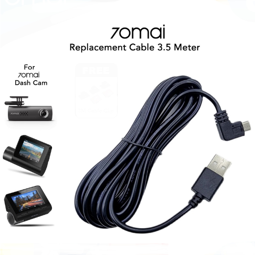 70mai Charging Cable for 70mai 4K A800S 70mai A500S 70mai 1S D06 D07 ...