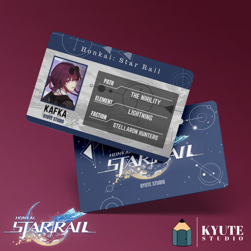 HONKAI STAR RAIL ID CARD COLLECTION | Shopee Malaysia