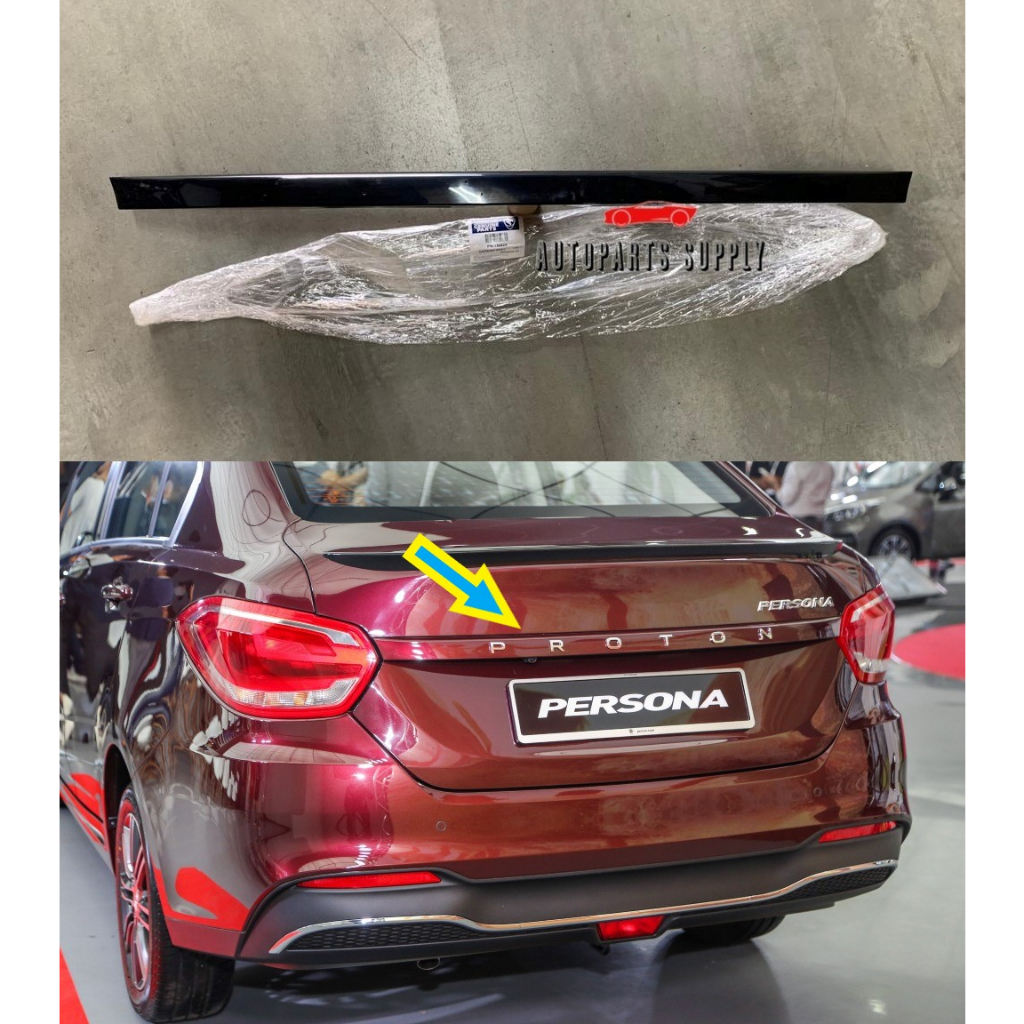 ORIGINAL PROTON PERSONA VVT 2019 - 2023 REAR BONNET GARNISH | Shopee ...