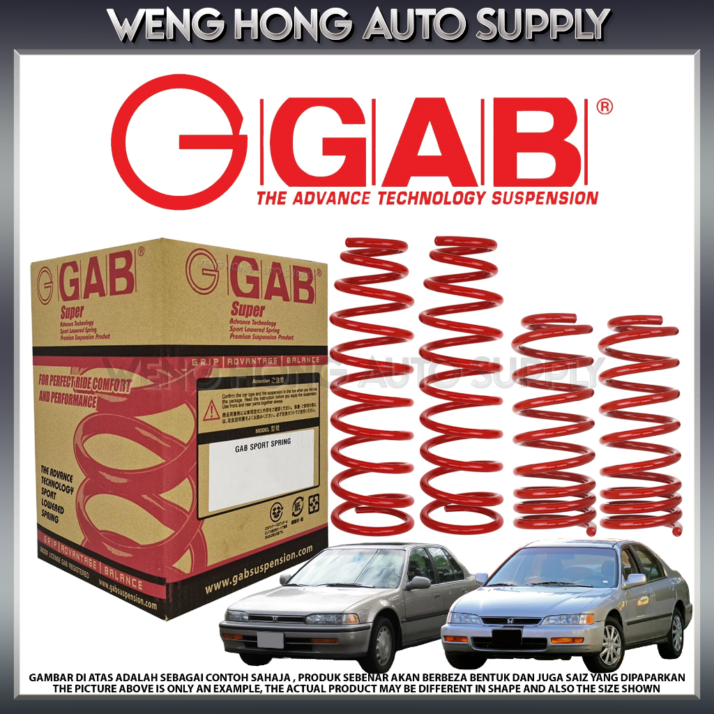 [ GAB ] Honda Accord CB SM4 , CD CE SV4 Lowered Spring , Sport Spring ...