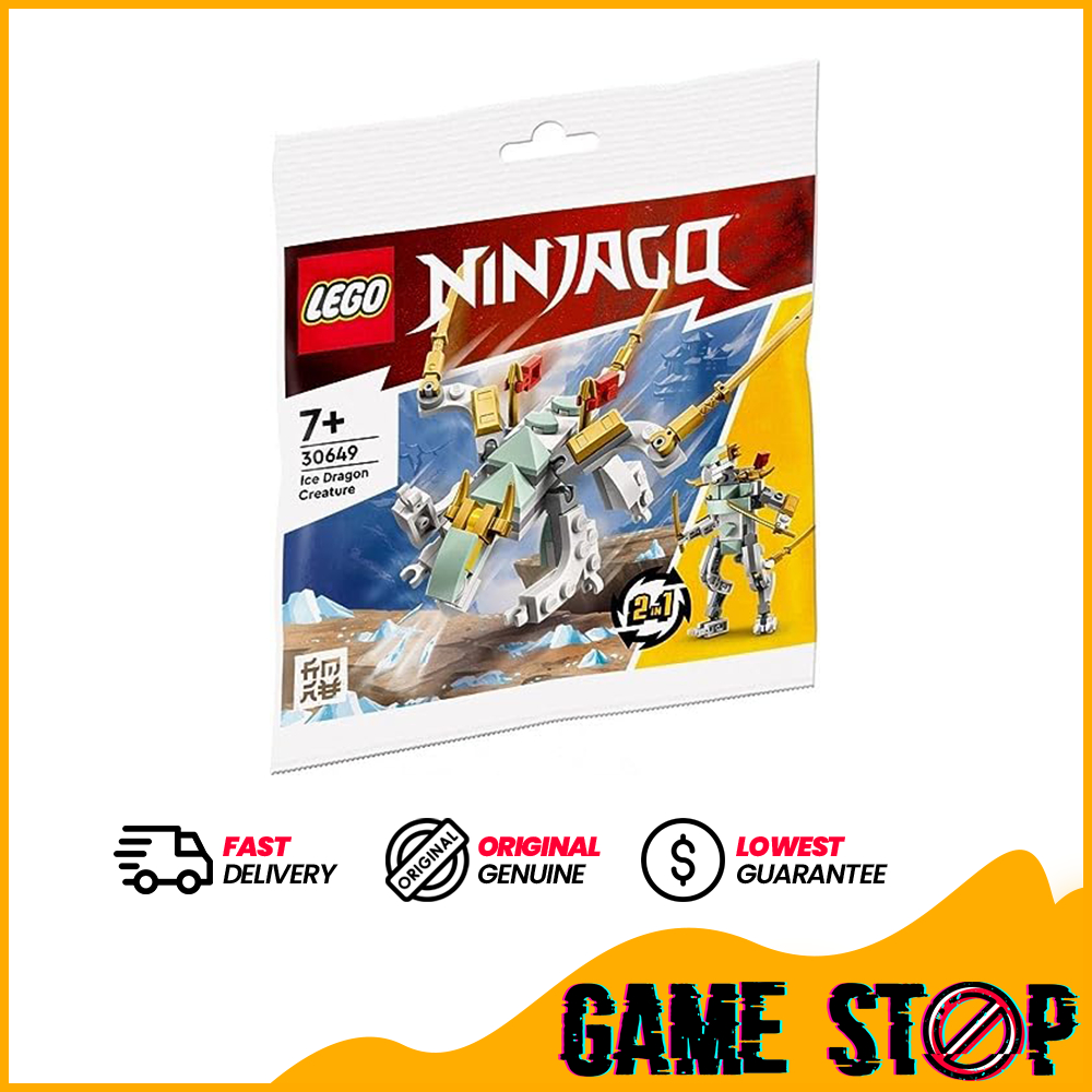 LEGO NINJAGO Ice Dragon Creature 30649 Polybag | Shopee Malaysia