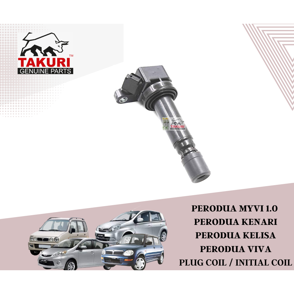 IGNITION PLUG COIL 90048-52126 PERODUA KENARI /KELISA /MYVI /VIVA ...