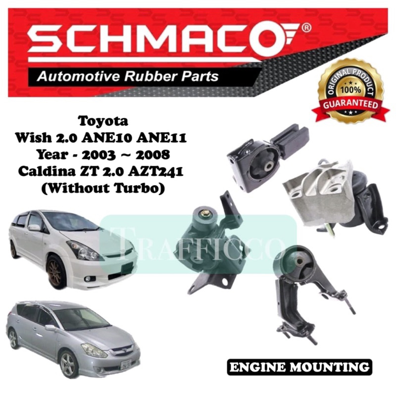Toyota Wish 2.0 ANE10 ANE11 Caldina ZT 2.0 AZT241 Isis 2.0 ANM10 Engine ...