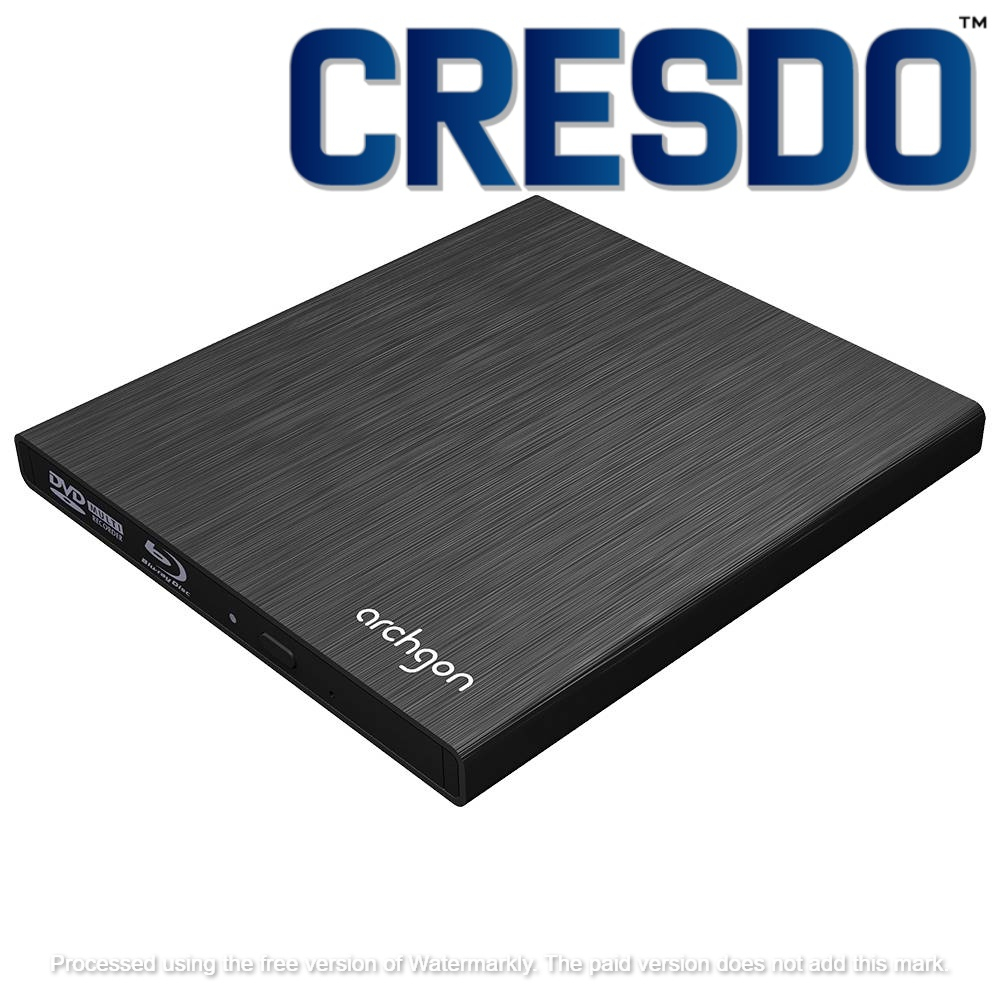 ARCHGON EXTERNAL BLU-RAY BURNER PORTABLE USB 3.0 OPTICAL DISC DRIVE ODD ...