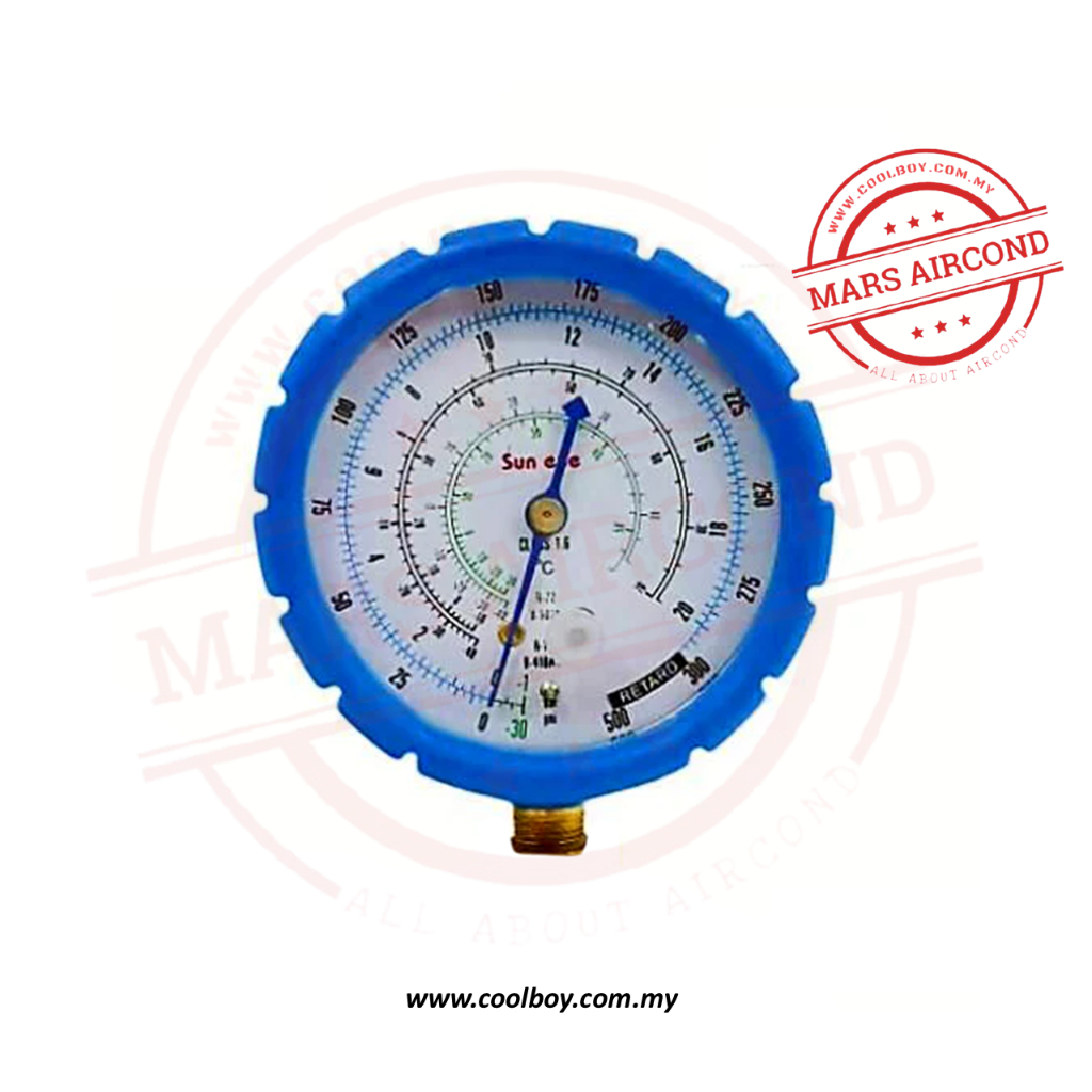 MANOMETER R22/R410A/R32 LOW SIDE (BLUE) | Shopee Malaysia