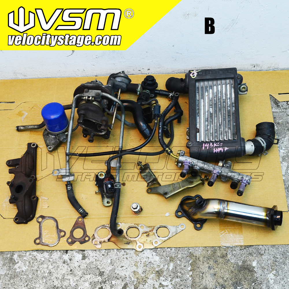 Turbo kit Move L9 Rs L7 Gino EF-DET Engine RHF3 for Perodua Kenari ...