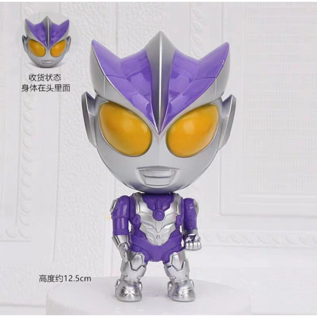 [WAWA] Ultraman dinosaur cake decoration topper 奥特曼 中华超人 恐龙 蛋糕装饰摆件 ...
