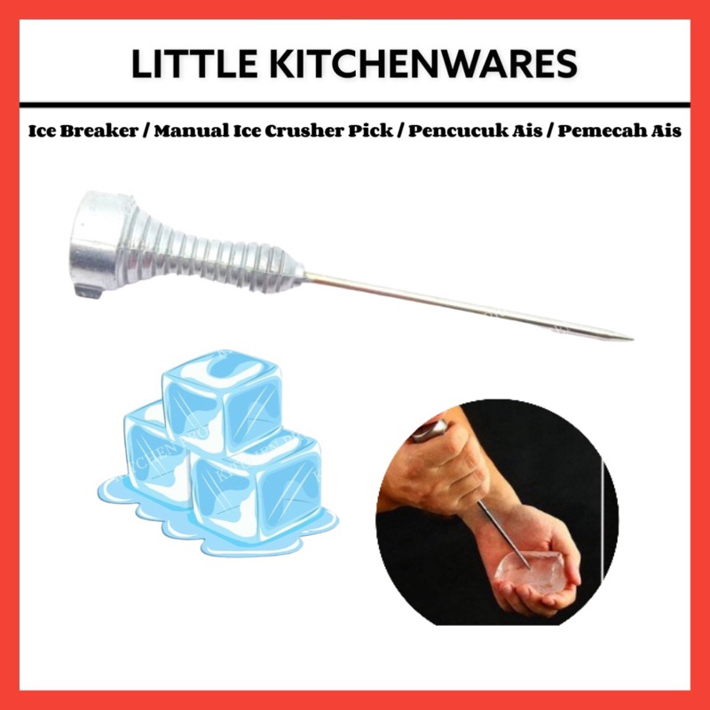 Stainless Steel Ice Breaker / Manual Ice Crusher Pick / Pencucuk Ais ...