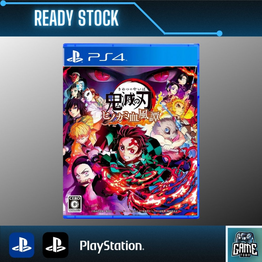 PS4 Demon Slayer Kimetsu no Yaiba The Hinokami Chronicles 鬼灭之刃 火之神血风谭 ...