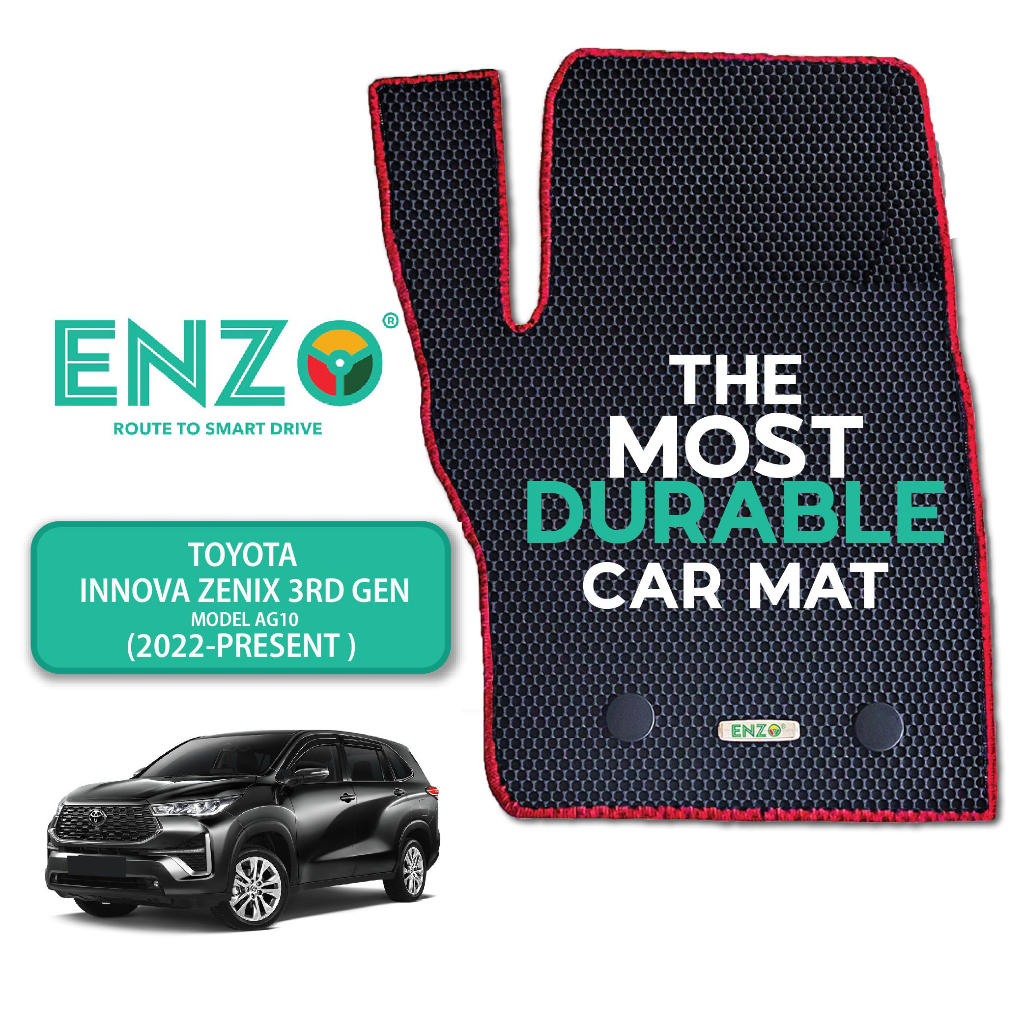 ENZO The Most Durable Car Mat- Toyota Innova Zenix 3rd Gen Model AG10 ...