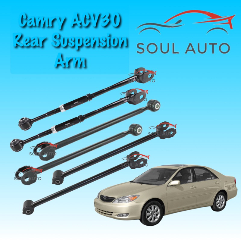 Toyota Camry ACV30 ACV31 (2002-2006 year) Rear Suspension Arm Set 6pcs ...