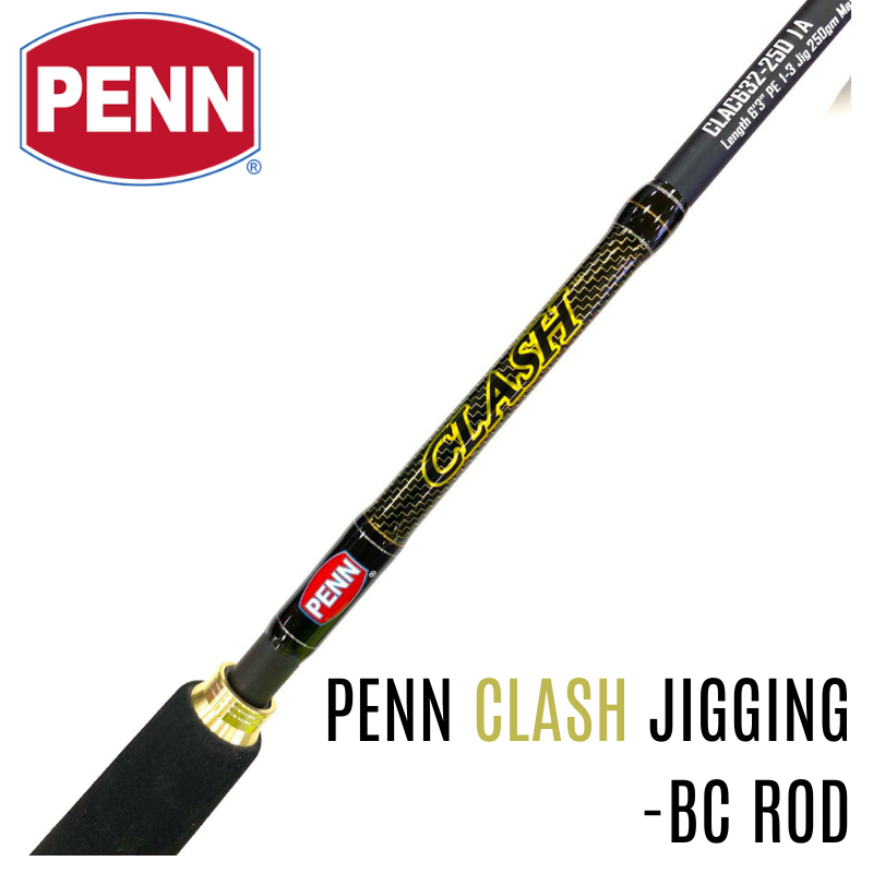 PENN Clash Jigging - BC Rod Series | Shopee Malaysia