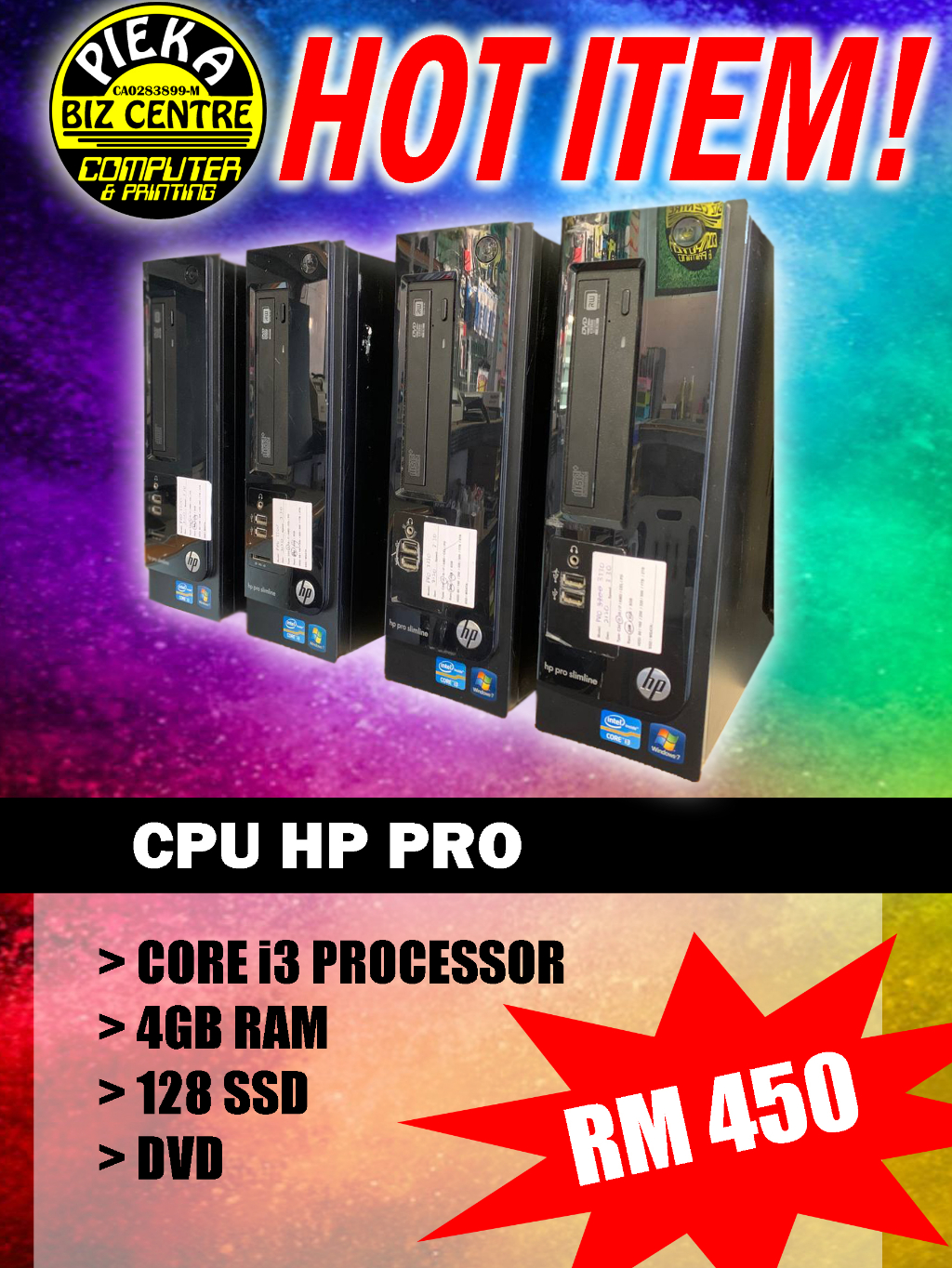 HP PRO CPU CORE i3 (HARGA MAMPU MILIK) | Shopee Malaysia