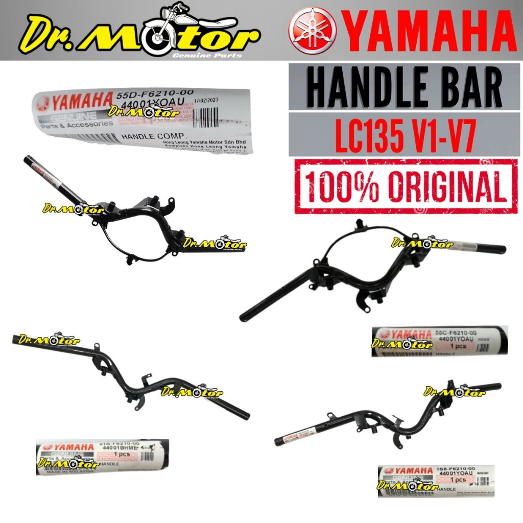 LC135 LC 135 V1-V8 FI 135LC Handle Bar Besi Handal Steering 55D-F6210-00 1S8-F6210-00 55C-F6210 ...