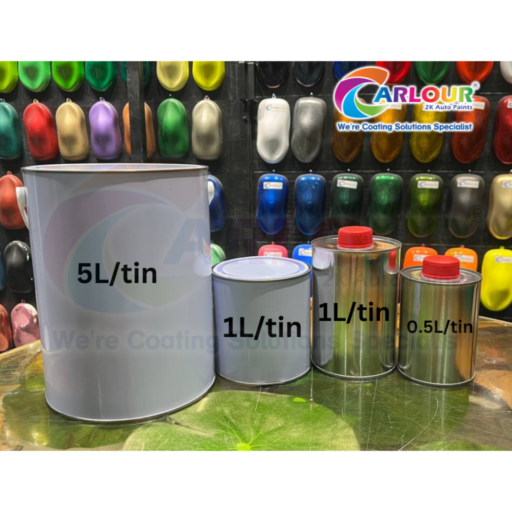 Empty Tin / Tin Kosong Cat 5L/1L & Red Cap Tin Kosong 1L/0.5L CARLOUR ...
