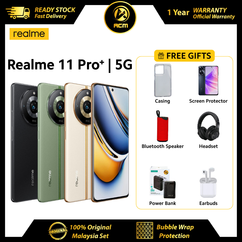𝐁𝐈𝐆 𝐒𝐀𝐋𝐄 100% Original Realme 11 Pro Plus 5G Smart Phone 200MP OIS ...