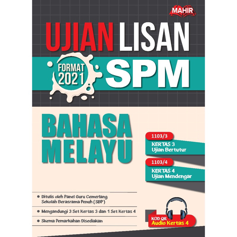 Buku Latihan Ujian Lisan SPM Format 2021 BM / BI | Shopee Malaysia