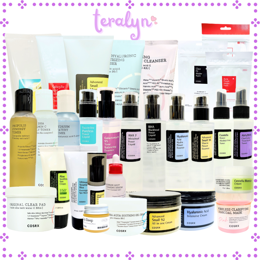 [Ready Stock] Cosrx Toner|Cleanser|Snail Blemish Cream|Essence|Acne ...