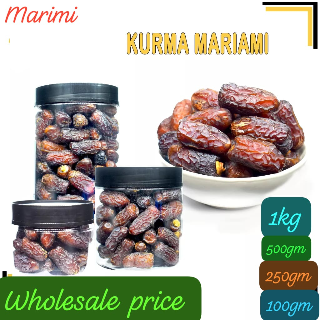 Kurma Ajwa/Safawi/Madjoul/Mabroom/Tangkai/Maryami/Sukkari/Rutab ...