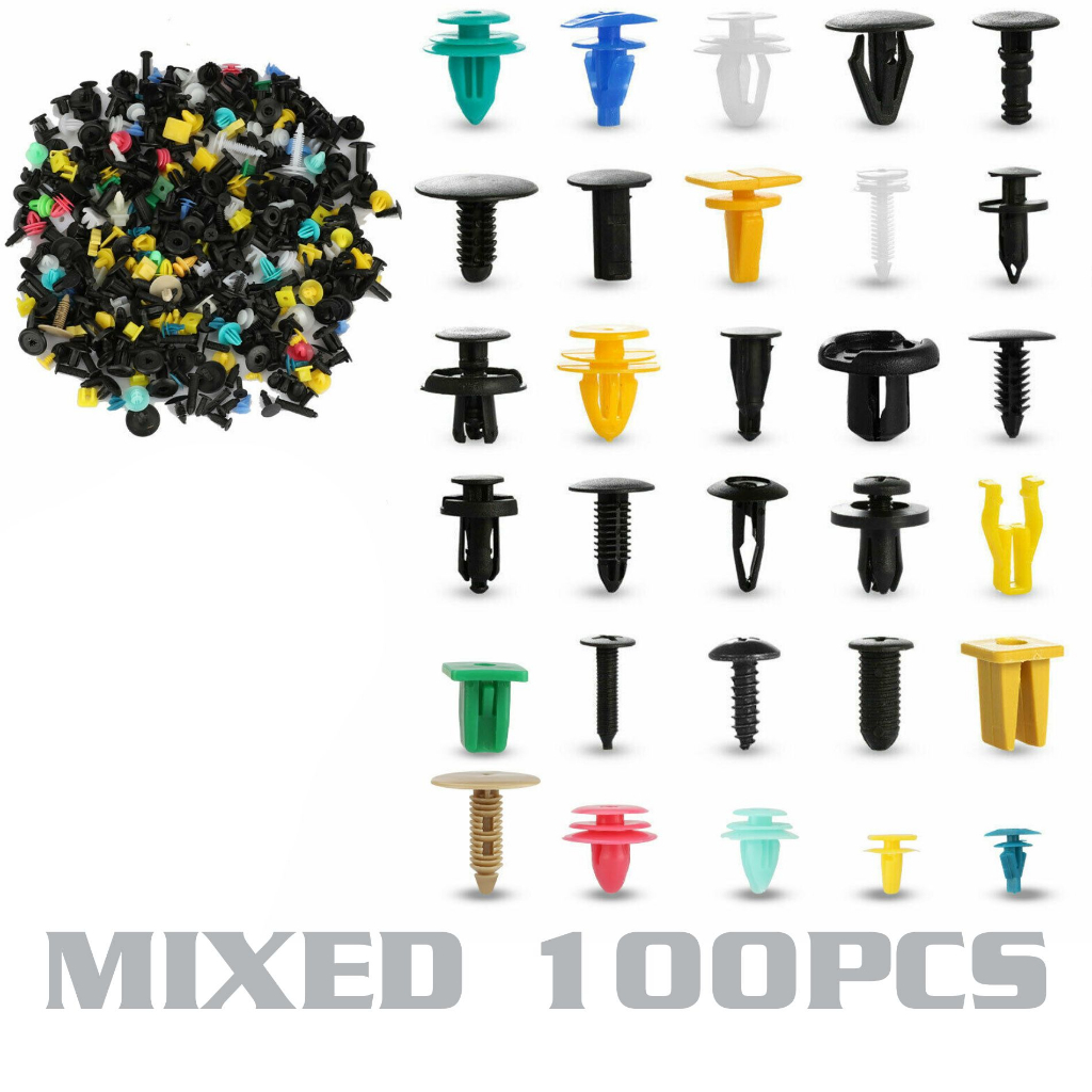 100 / 105 / 415 / 900 pcs Car Clip Car Fastener Car Bumper Clips Door ...