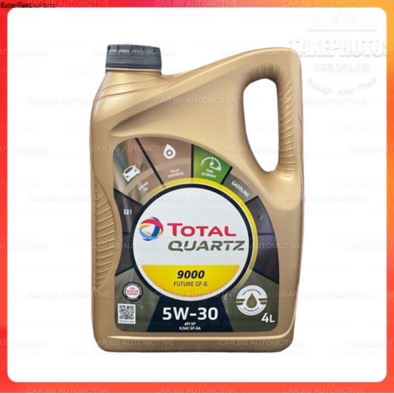 TOTAL QUARTZ 9000 NFC 5W30 Fully Synthetic Engine Oil 4L | Shopee Malaysia