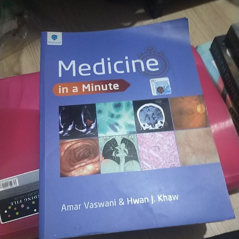 Medicine in A Minute by Paramount Medical students textbook | Shopee ...
