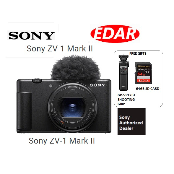 Sony ZV-1 II Mark 2 MK 2 Vlog camera for Content Creators and Vloggers ...