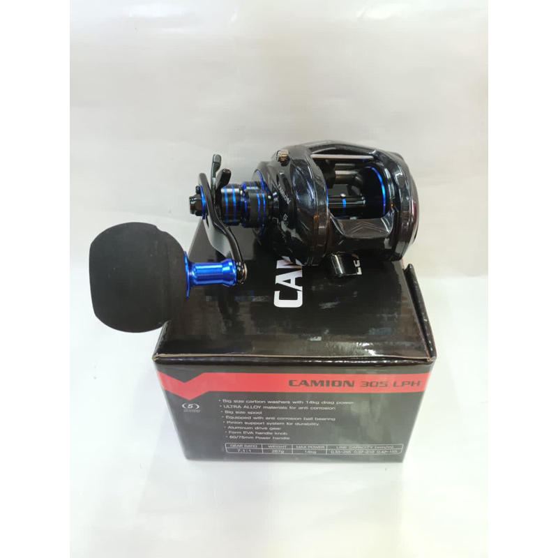 Banax Camion 305/406 LTD/LDH/LPH Casting Reel （Left Handle） | Shopee ...