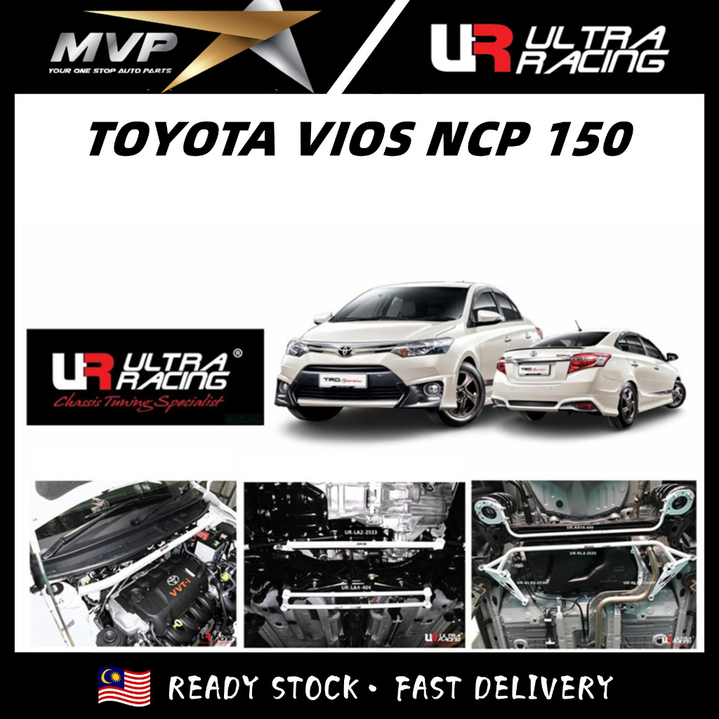 Toyota Vios NCP150 XP150 5Speed 7Speed CVT Ultra Racing Bar Safety Bar ...